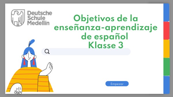 GUÍA OBJETIVOS ESPAÑOL | Genially