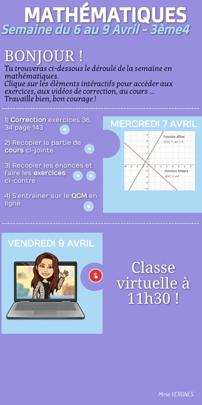 3ème4 SEM1 | Genially