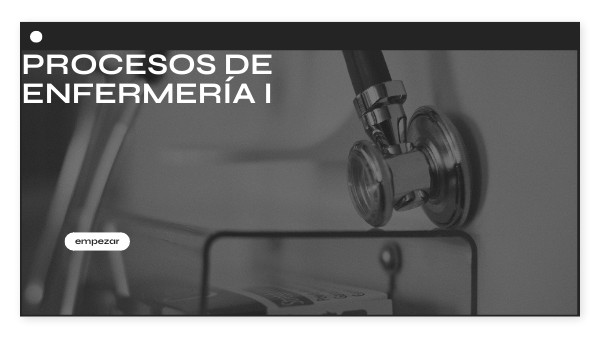 PROCESOS DE ENFERMERIA | Genially