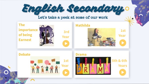 English Secondary | Genially