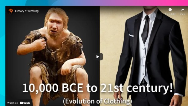 History of clothes | Genially