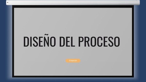 DISEÑO DEL PROCESO | Genially