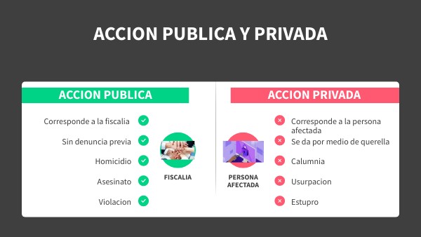 ACCION PUBLICA Y PRIVADA