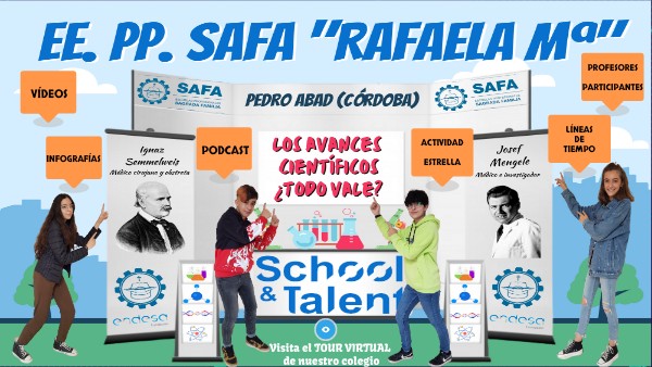 STAND SAFA PEDRO ABAD FERIA DE LA CIENCIA 2021 | Genially