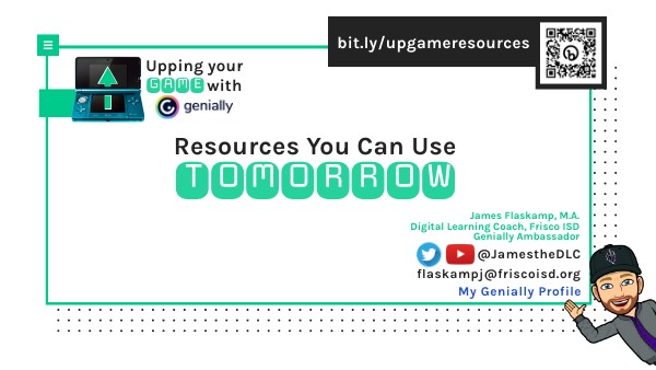 Upping Your GAME Resources