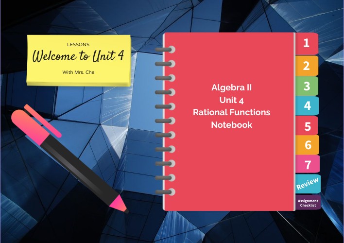 A2_Unit 4 Notebook - Rational and Radical Functions