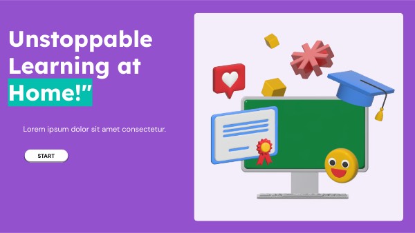 Unstoppable Learning at Home | Genially