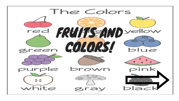 Color and fruits