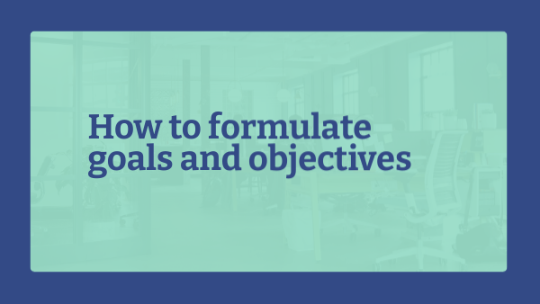 goals and objectives | Genially