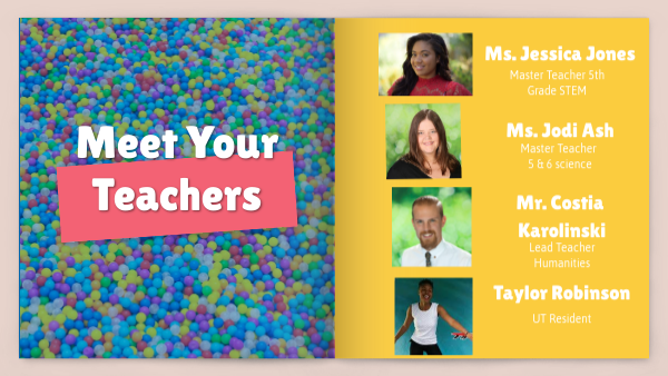 Meet the Teacher Presentation - 5th Grade | Genially