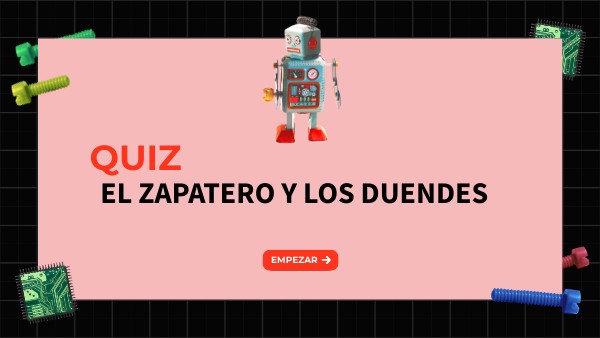 QUIZ EL ZAPATERO Y LOS DUENDES