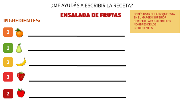 ENSALADA DE FRUTAS | Genially