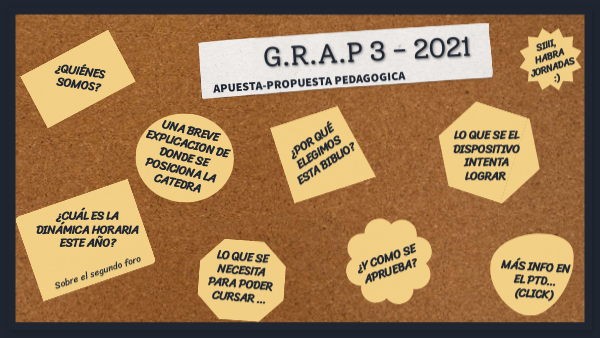 Primer encuentro GRAP 3- 2021