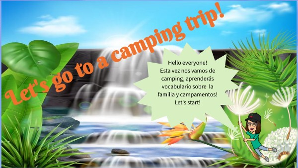 Let´s go to a camping trip! | Genially