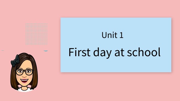 (2) First day at school!