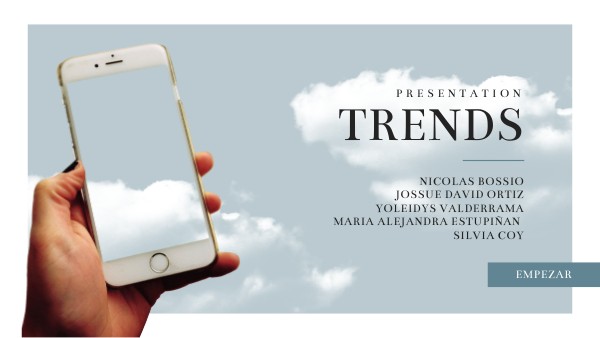 PRESENTATION TRENDS: GROUP 4 | Genially