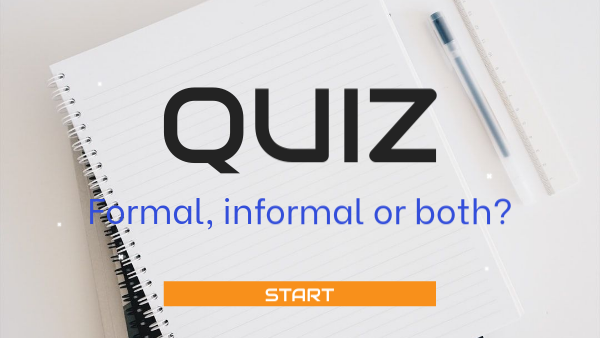 QUIZ Module 1 - Formal informal communication | Genially