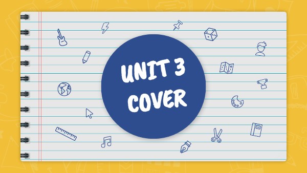 3o UNIT 3 COVER | Genially