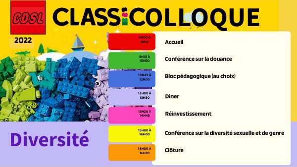 Colloque CDSL 2022