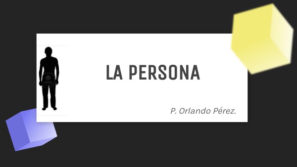 NOTAS QUE DEFINEN A LA PERSONA | Genially
