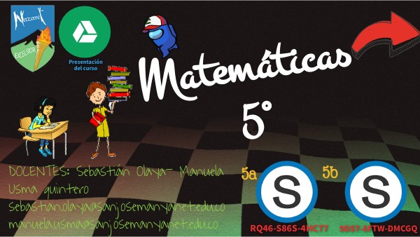 Matemáticas 5to