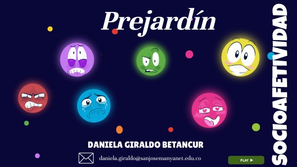 SOCIOAFECTIVIDAD PREJARDÍN | Genially