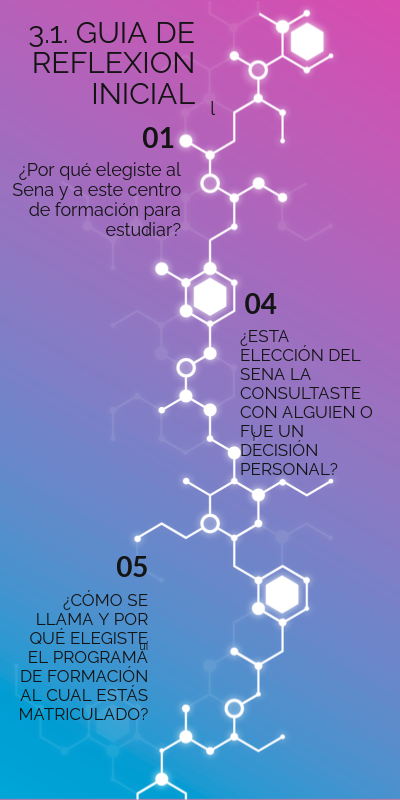 3.1 ACTIVIDAD DE REFLEXION INICIAL