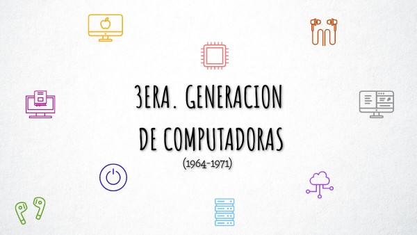 3era Generacion | Genially