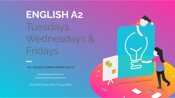English A2 - Course Presentation 2023B V2 | Genially