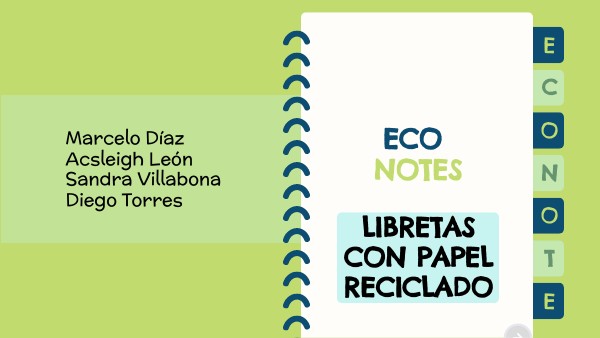 Libretas Eco-notes