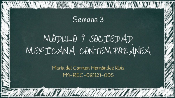 Semana 3. M9-REC-081121-005 | Genially
