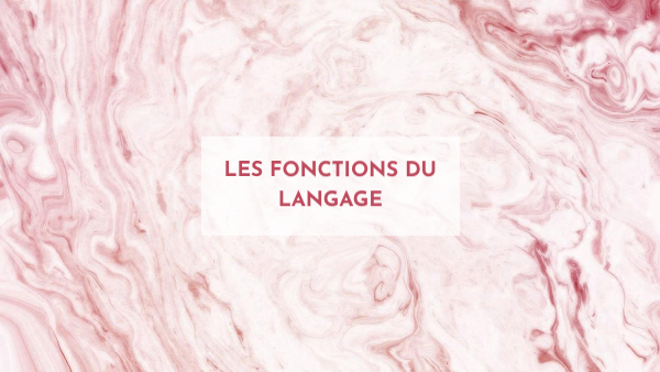 LES FONCTIONS DU LANGAGE | Genially