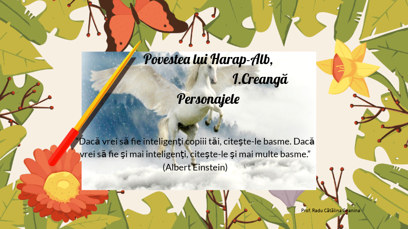 Basmul - personajele -Radu G. | Genially