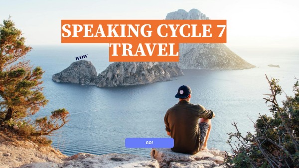 SPEAKING TRAVEL VOCAB | Genially
