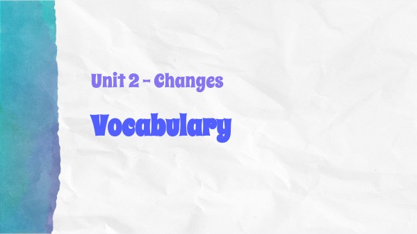 7th.L3.vocab | Genially
