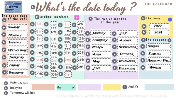 What's the date today ? | Genially