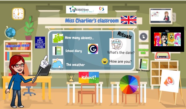 Miss Charlier's classroom 1AB | Genially