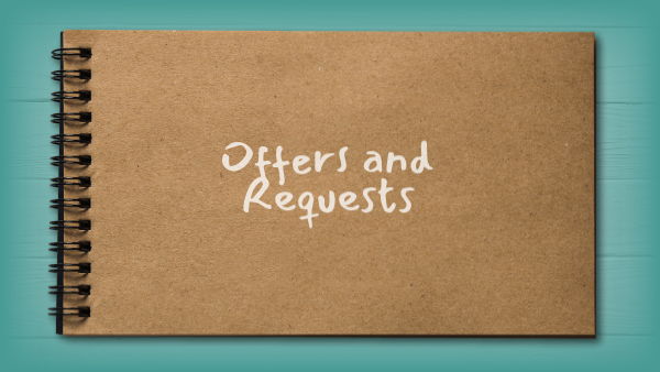 Offers and Requests | Genially