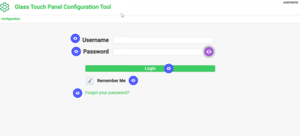 Glass touch panel design tool | Genially