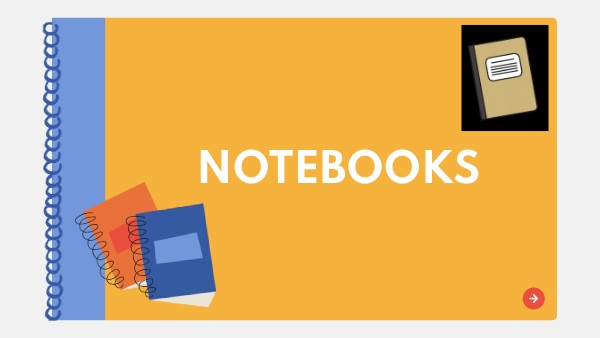 Notebooks | Genially
