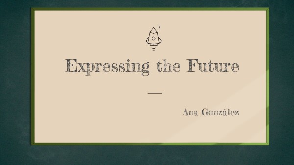 4 ESO-FUTURE TENSES | Genially