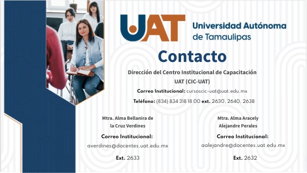 CONTACTO CIC-UAT presentaciones