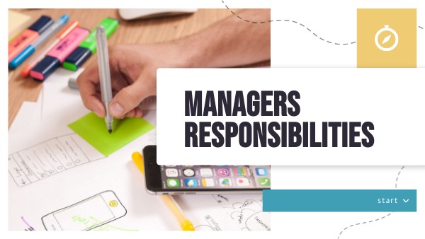 Managers Responsibilities