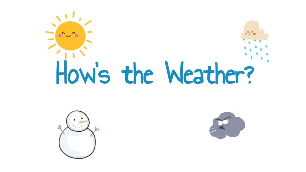 The weather | Genially