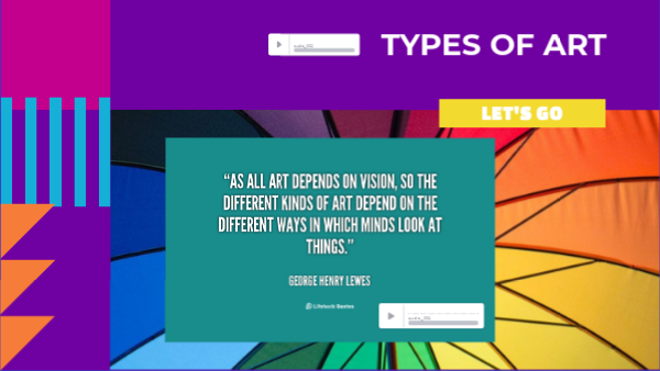 Types of Art | Genially