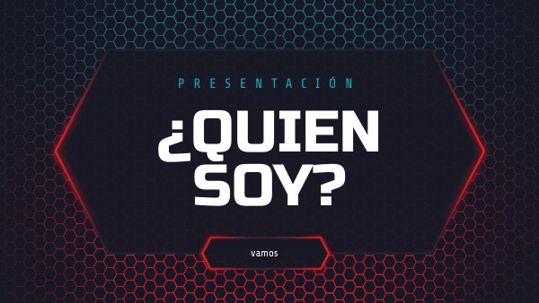 ¿quien soy?