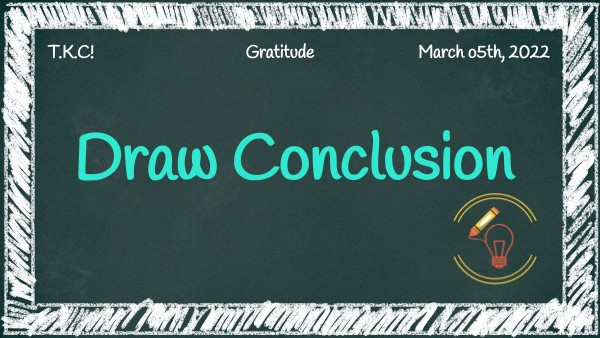 Draw Conclusion & Drama | Genially