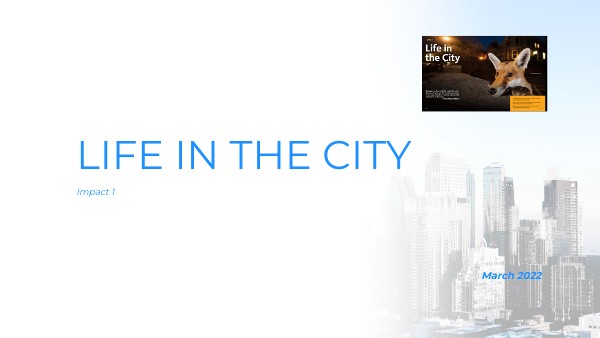 Life in The city Unit 1 | Genially
