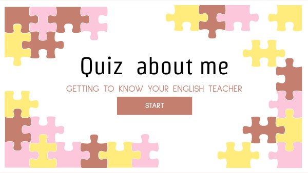 QUIZ ABOUT ME
