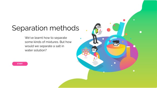 Separation methods for homogeneous mixtures